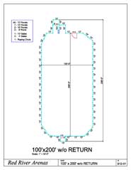 Red River Roping Arena and Riding Arena Layouts for Horse Arenas and ...
