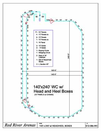 Red River Arenas Sales Flyers | Roping Arenas for Sale
